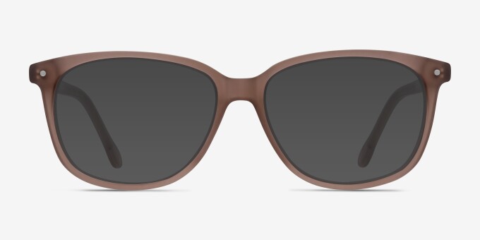 Escape Rectangle Matte Pink Glasses for Women | Eyebuydirect