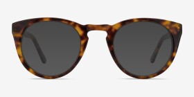 Lynx Round Tortoise Glasses for Women | Eyebuydirect