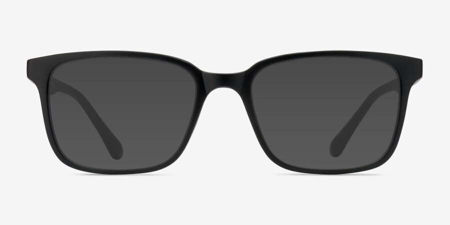 November Rectangle Matte Black Full Rim Eyeglasses | Eyebuydirect Canada