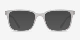 November Rectangle Matte Clear Full Rim Eyeglasses | Eyebuydirect Canada