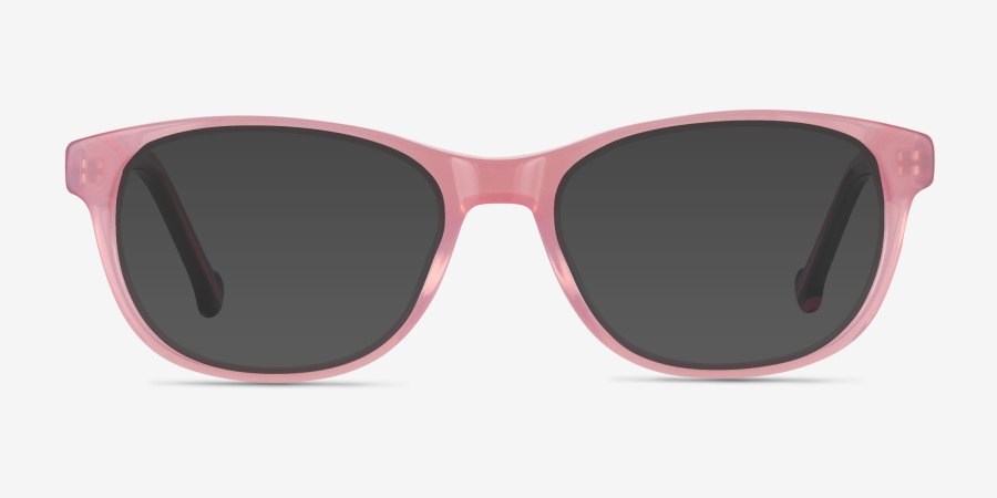 Nifty Rectangle Pink Glasses For Kids | Eyebuydirect Canada