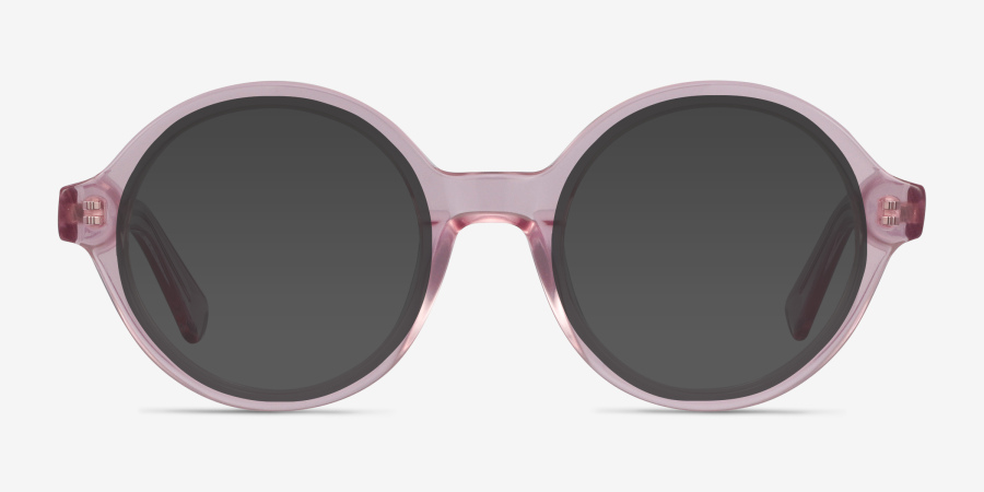 Groove Round Pink Glasses for Women | Eyebuydirect