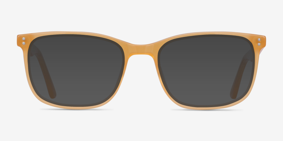 Lugano - Cute & Modern Light Orange Frames | Eyebuydirect