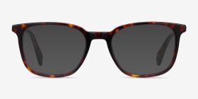 Howie Rectangle Tortoise Full Rim Eyeglasses | Eyebuydirect