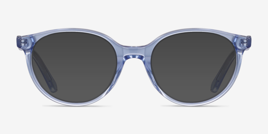 Trust Cat Eye Clear Blue Full Rim Eyeglasses | Eyebuydirect Canada
