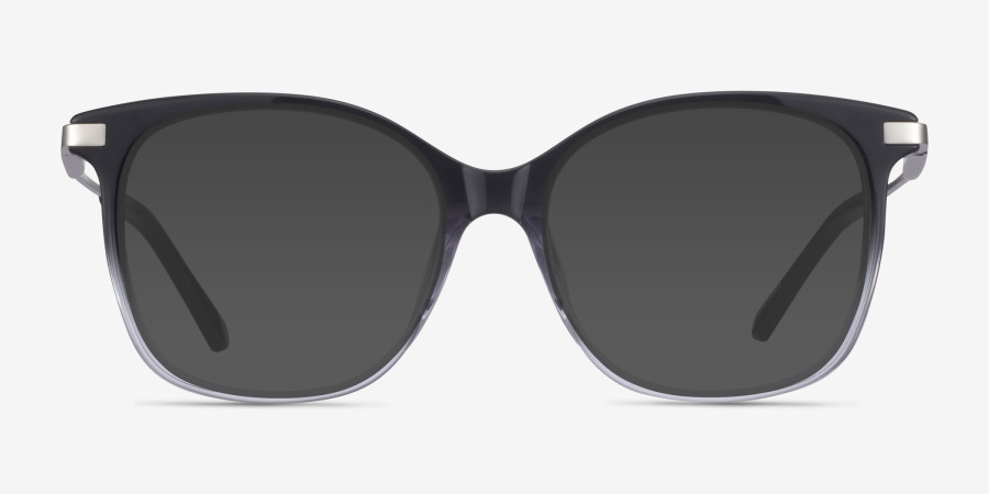 Celestial Square Black Clear Glasses for Women | Eyebuydirect