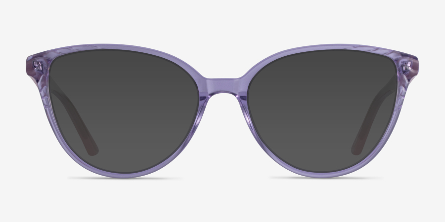 Wonder Cat Eye Clear Purple Pink Glasses for Women | Eyebuydirect Canada