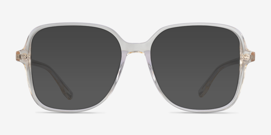 Bloom Square Clear Yellow Full Rim Eyeglasses | Eyebuydirect