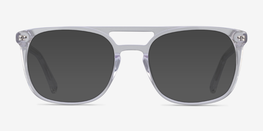 Eclipse Aviator Clear Glasses for Men | Eyebuydirect