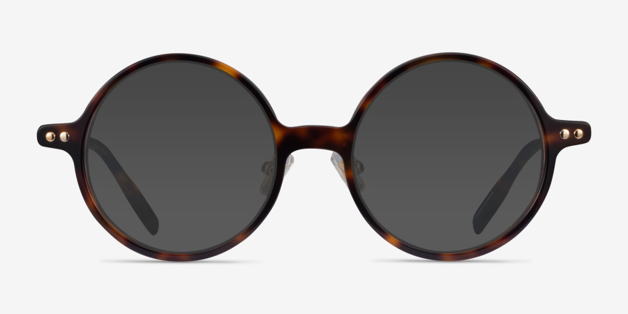 Greenwich Round Tortoise Full Rim Eyeglasses | Eyebuydirect Canada
