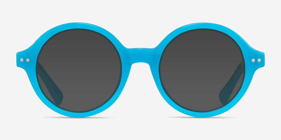 Disco Round Turquoise Glasses for Women | Eyebuydirect