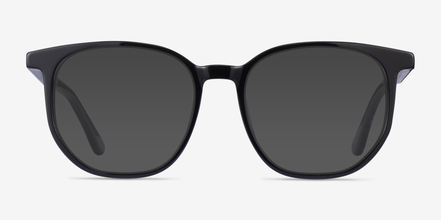 Observation Geometric Black Gray Full Rim Eyeglasses | Eyebuydirect Canada