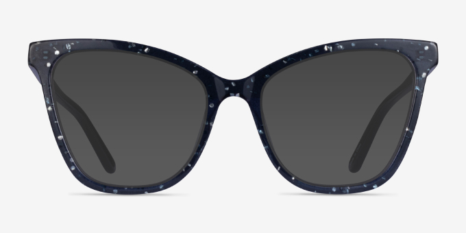 Mind Cat Eye Gray Black Glasses for Women | Eyebuydirect