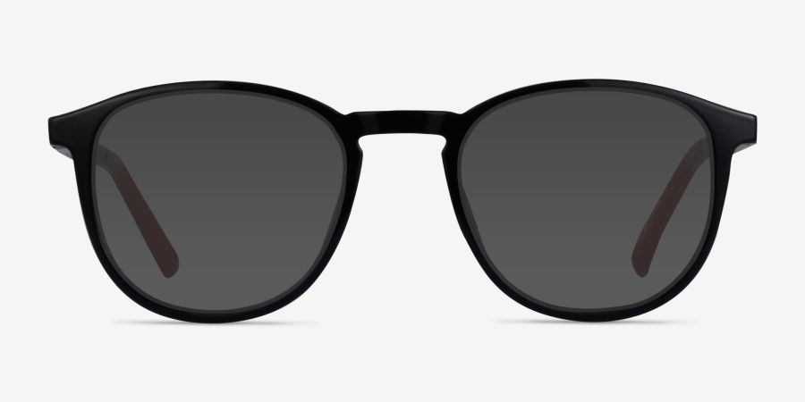 Neo Round Black Full Rim Eyeglasses | Eyebuydirect Canada