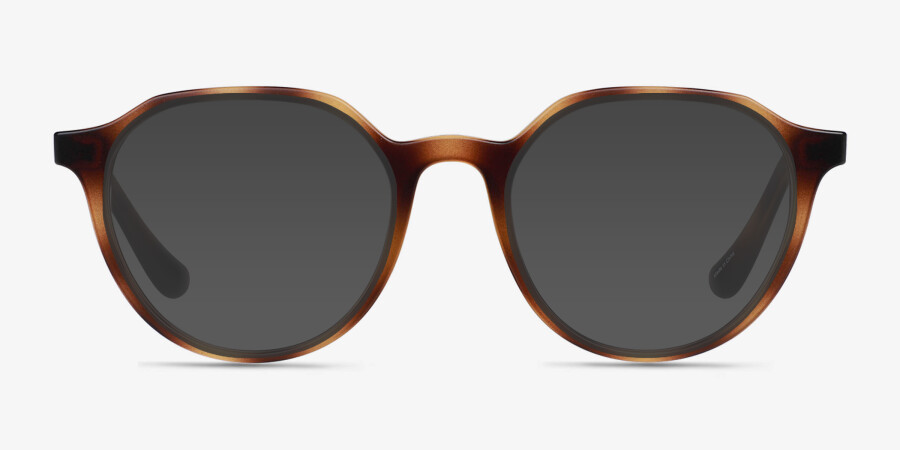 Prue Geometric Matte tortoise Glasses for Women | Eyebuydirect