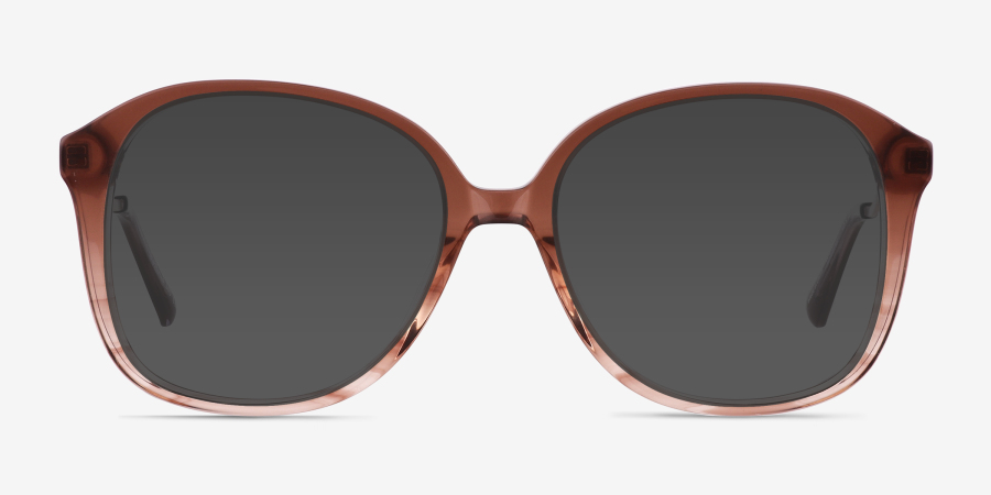 Edith Round Brown Pearl Glasses for Women | Eyebuydirect