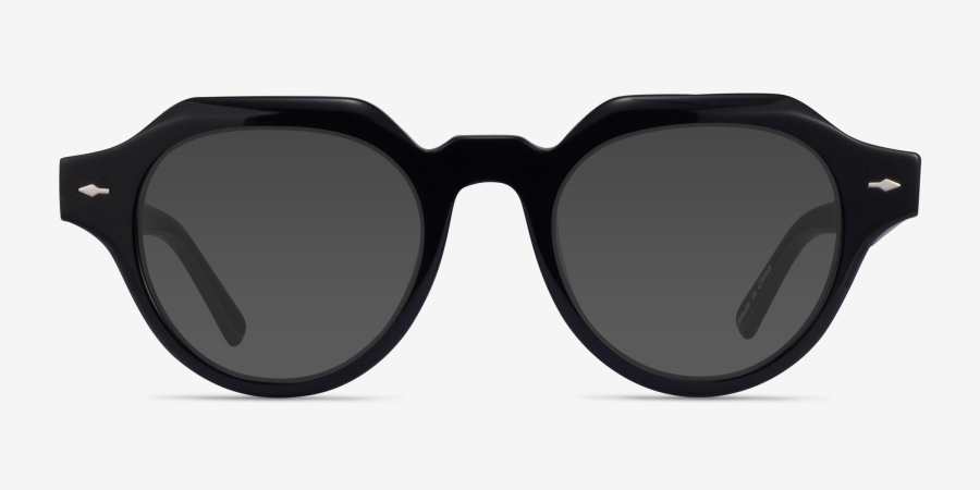 Remy Round Black Full Rim Eyeglasses | Eyebuydirect