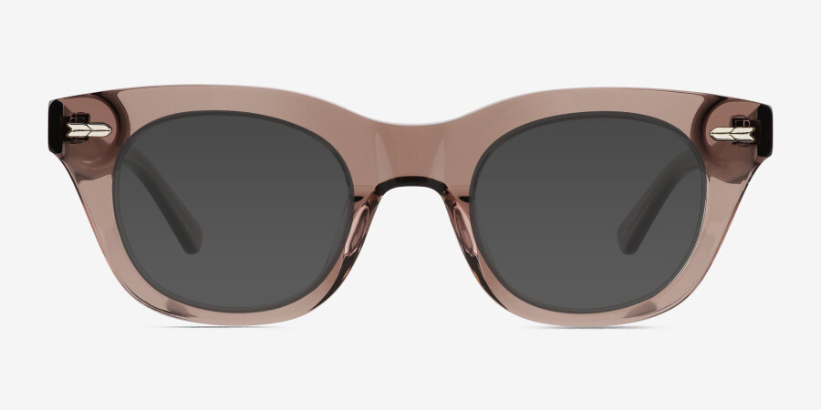 Ernst Cat Eye Clear Brown Full Rim Eyeglasses Eyebuydirect Canada