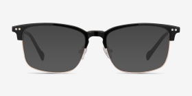Explorer Rectangle Black Glasses for Men | Eyebuydirect