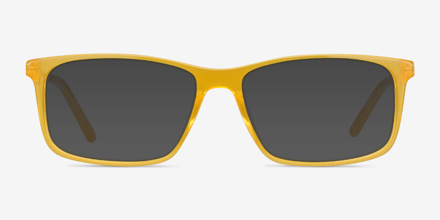 Marvel Rectangle Yellow Glasses for Men | Eyebuydirect