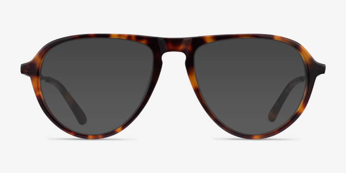 Stratosphere Aviator Tortoise Gunmetal Glasses for Men | Eyebuydirect