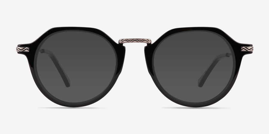 Phineas Round Black Full Rim Eyeglasses | Eyebuydirect