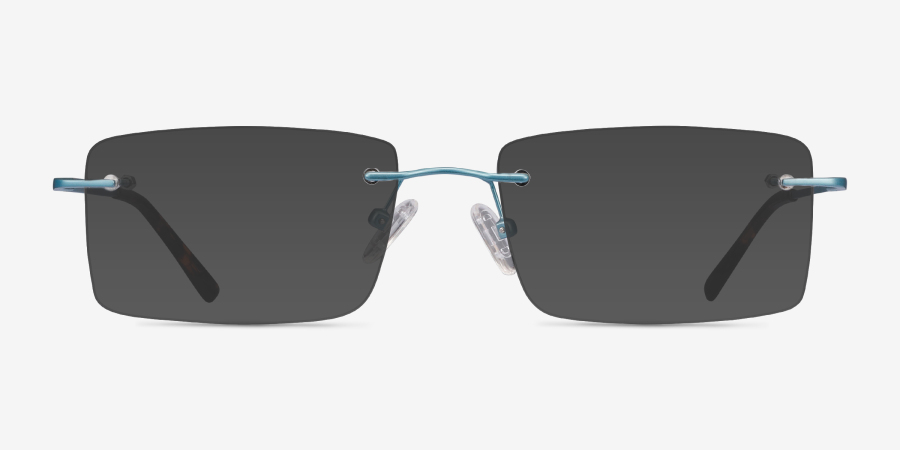 Evolve - Next-Level Blue Rimless Eyeglasses | Eyebuydirect