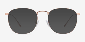 Arbor Square Rose Gold Full Rim Eyeglasses | Eyebuydirect